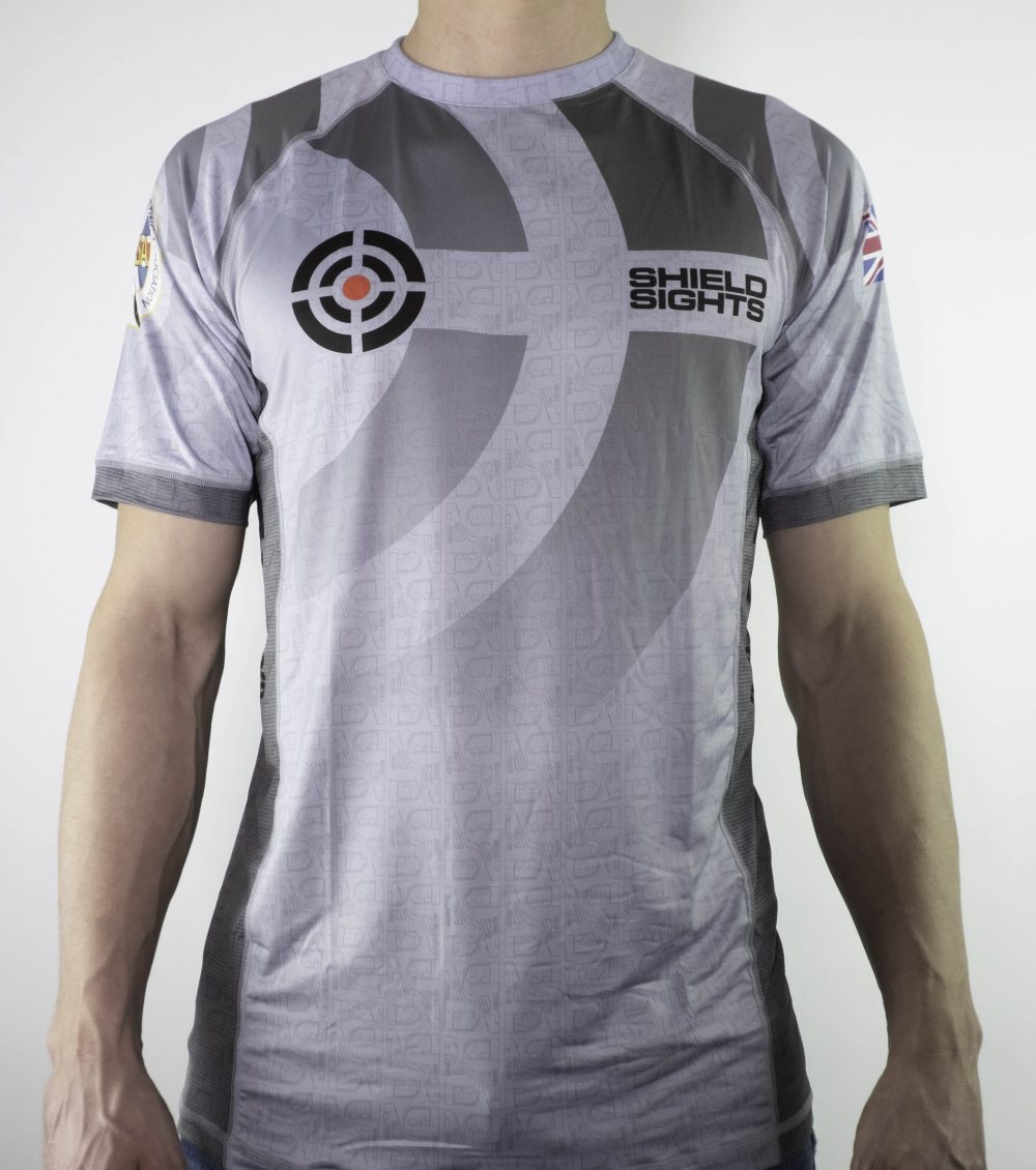 Shield Sights Pro Shooting Shirt – Grey – SHIELD SIGHTS
