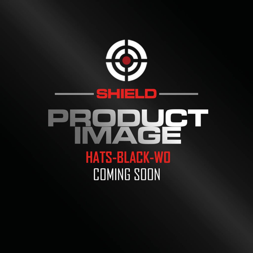Black Hat with White off-center Logo – SHIELD SIGHTS