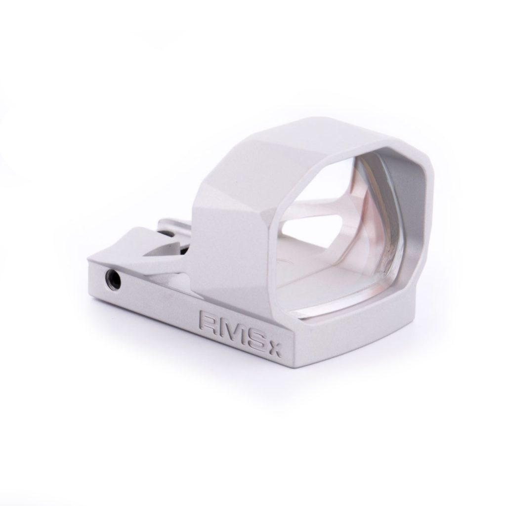 RMSx – Reflex Mini Sight XL Lens – 4MOA – GLASS-SILVER – SHIELD SIGHTS