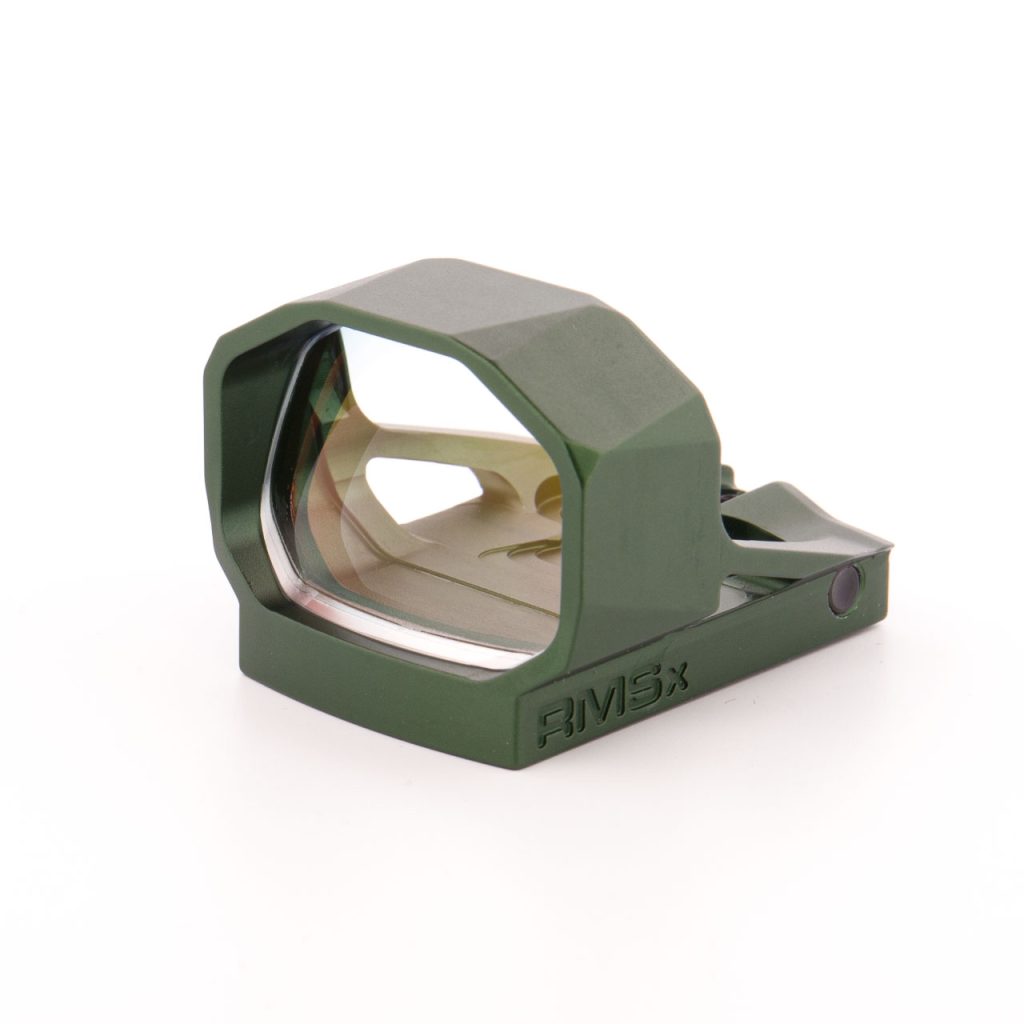 RMSx – Reflex Mini Sight XL Lens – 4MOA – BRITISH-RACING-GREEN – SHIELD SIGHTS