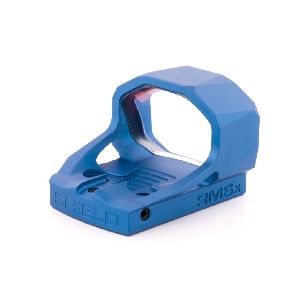 RMSx – Reflex Mini Sight XL Lens – 4MOA – ELECTRIC BLUE – SHIELD SIGHTS