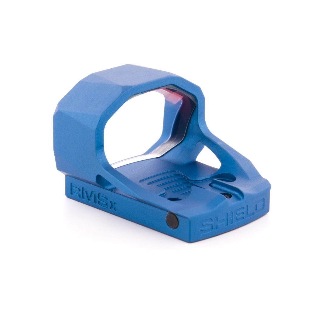 RMSx – Reflex Mini Sight XL Lens – 4MOA – ELECTRIC BLUE – SHIELD SIGHTS