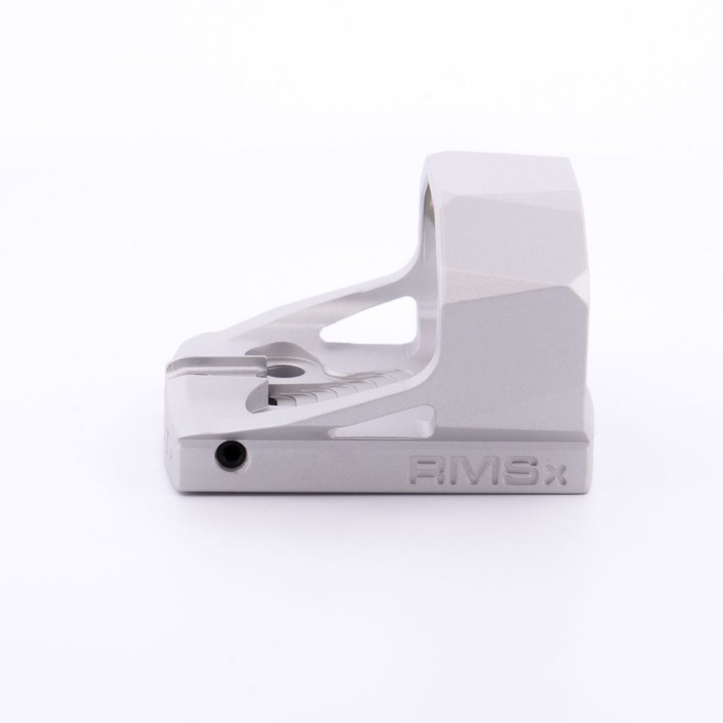 RMSx – Reflex Mini Sight XL Lens – 4MOA – GLASS-SILVER – SHIELD SIGHTS